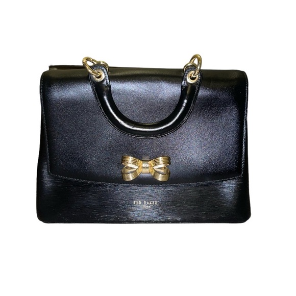 Ted Baker | Bags | Ted Baker Looped Bow Lady Leather Satchel | Poshmark